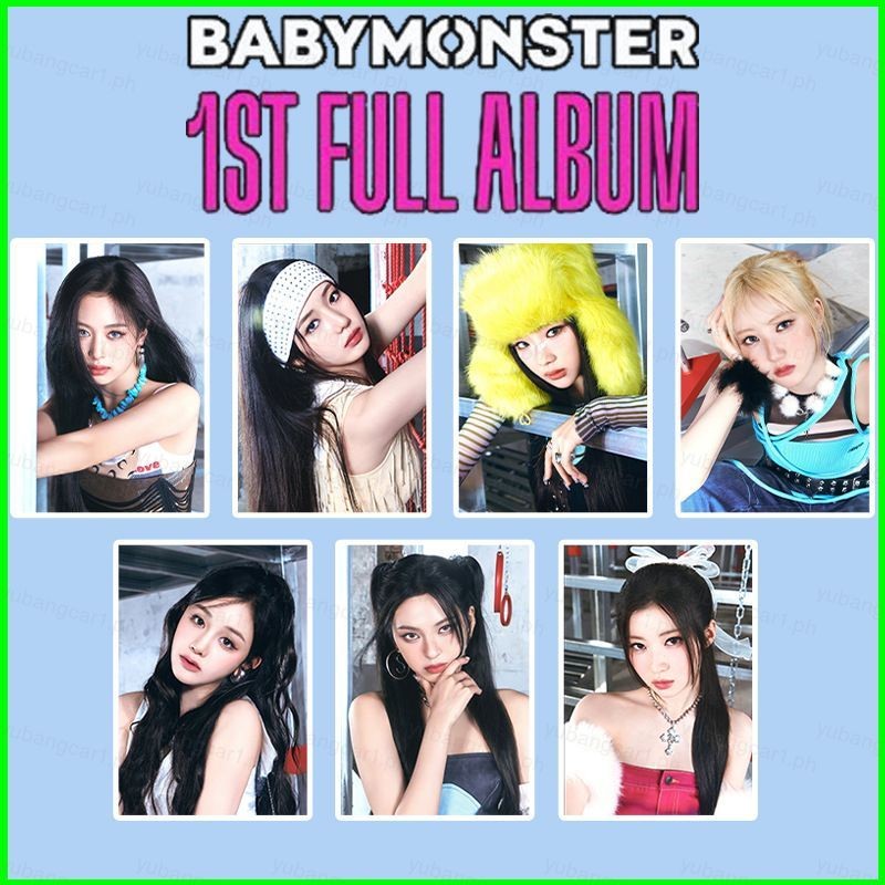 YB1 BABYMONSTER 1ST FULL ALBUM DRIP self-adhesive poster wallpaper Ruka Pharita Asa Ahyeon Rora ...