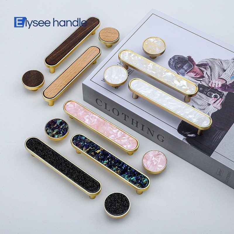 Modern Simple Light Luxury Single-Hole Cabinet Bookcase Kitchen Drawer ...