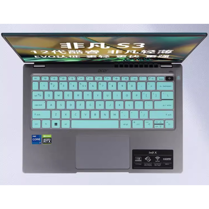Silicone TPU Laptop Keyboard Skin Cover For Acer Swift Go 14 2023 SFG14 ...