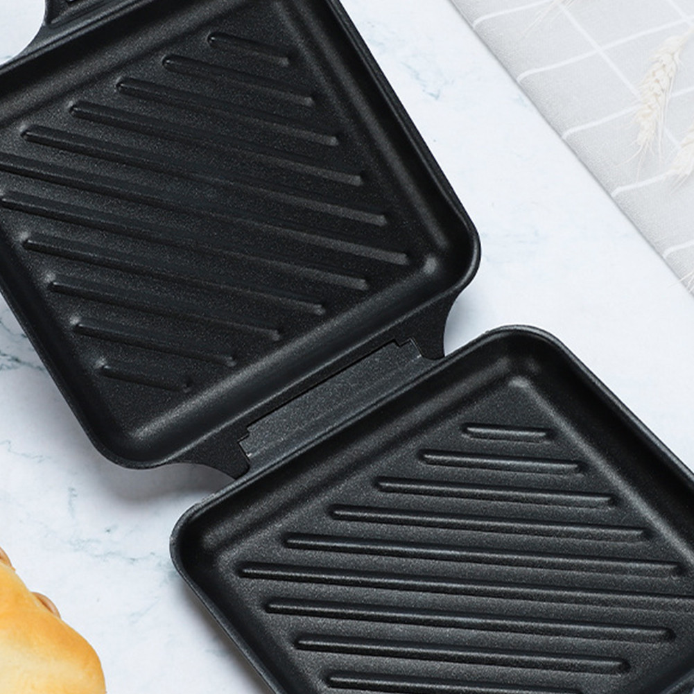 ♚WM♚ Grilled Sandwich Panini Maker,Bread Toast Breakfast Machine,Hot ...