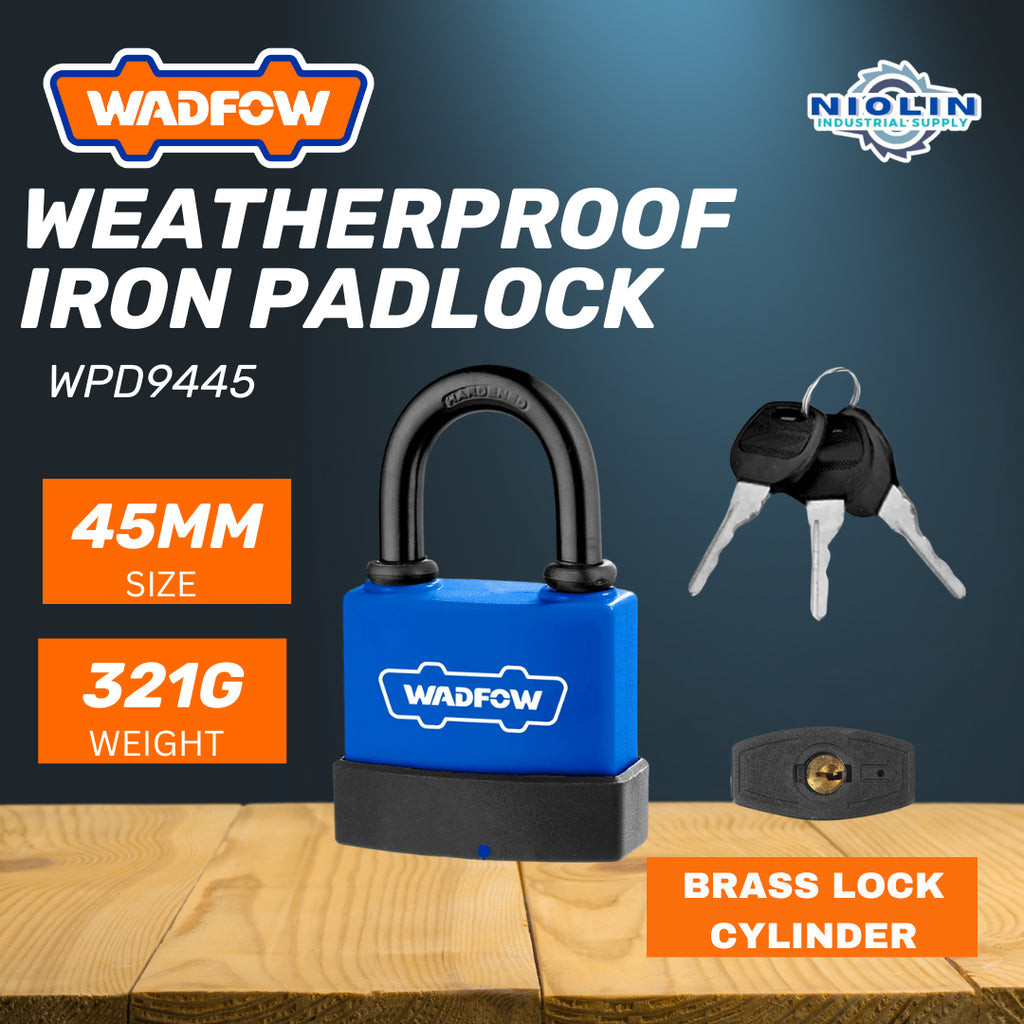 WADFOW WEATHERPROOF PADLOCK 45MM | Shopee Philippines