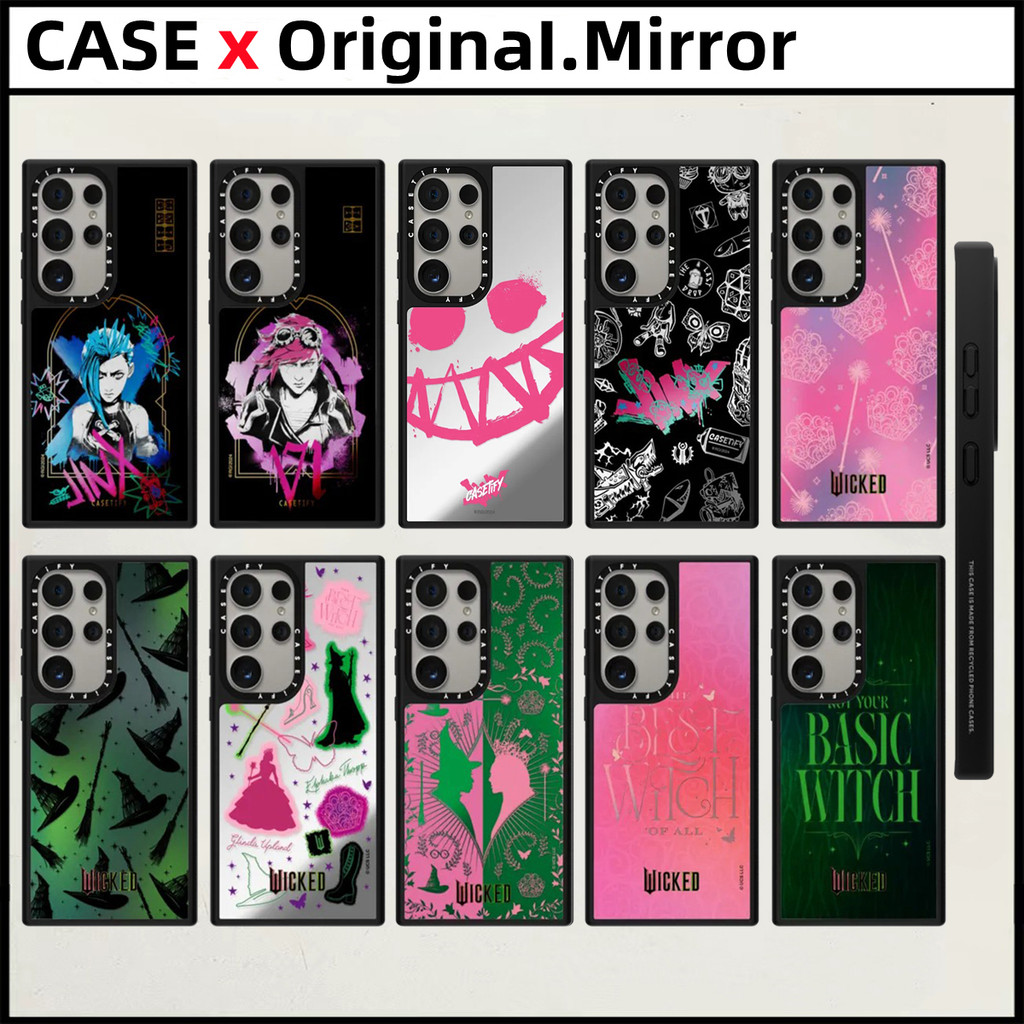 Samsung Galaxy S23 S24 S25 Ultra Plus phone case League of Legends Jinx ...