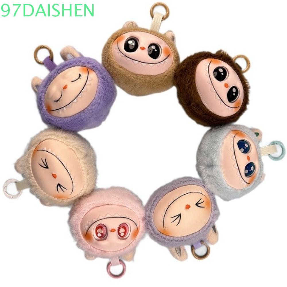 DAISHEN Labubu Enamel Face Keyring, Backpack Charms Cartoon Labubu Doll ...