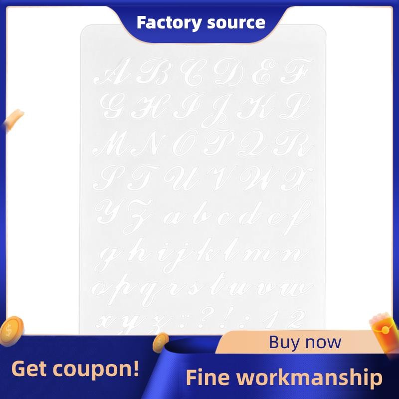 Lettering Stencils, Letter and Number Stencil, Painting Alphabet and Number Stencils (#2 ...