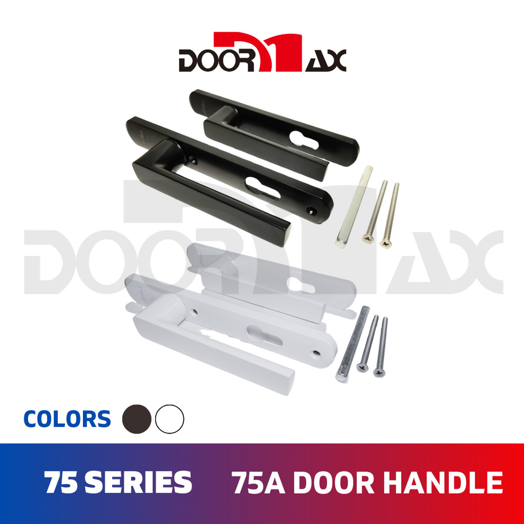 DOORMAX 75A Door Handle for 75 Series (Black/White) | Shopee Philippines