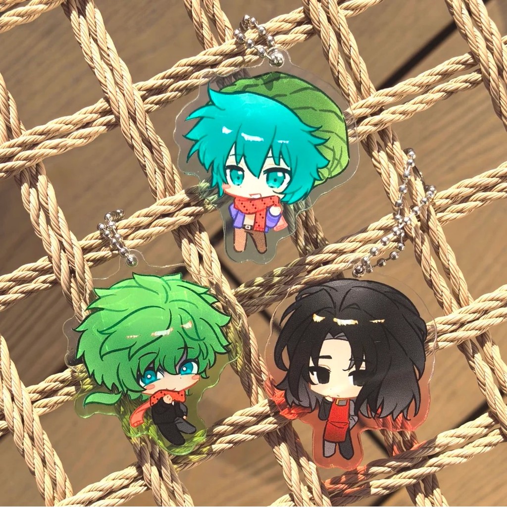 Kimigashine Hiyori Sou Keychain Women Tsukimi Makoto Acrylic Key Chain ...