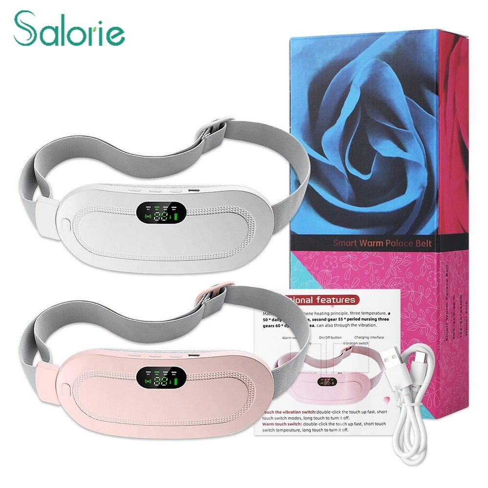 Portable Menstrual Cramp Warming Belt USB Charge Relieve Period Pain ...
