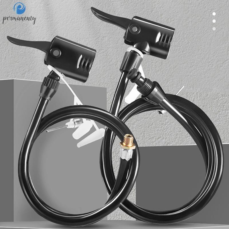 Permanenty 70/80/120CM Bike Air Pump Extension Tube Pump Bicycle Hose ...