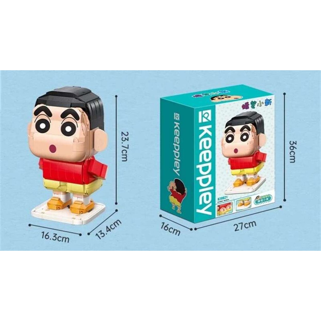 Keeppley Crayon Shin-chan Building Blocks Animation Peripheral ...