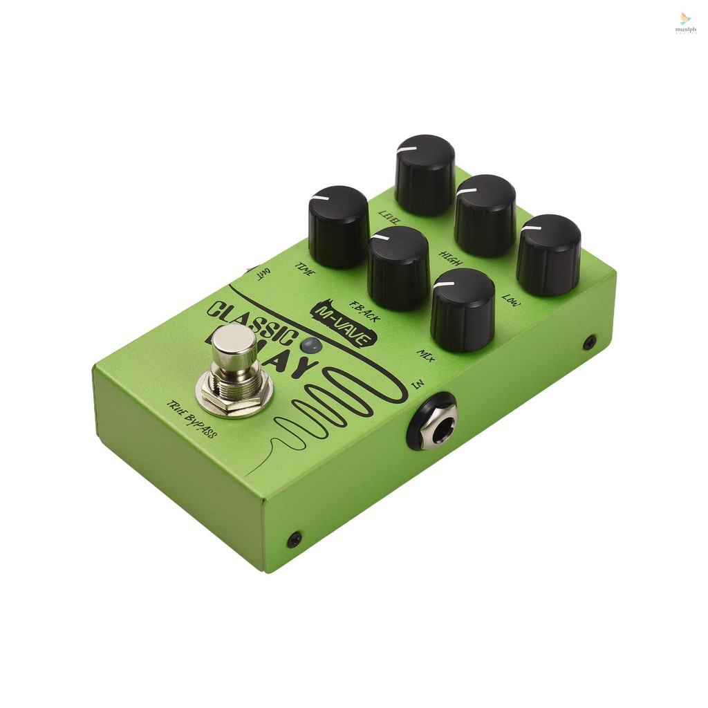 M-VAVE With Bypass Dc Bypass Dc 9v Pedal 2-band Eq Bass Pedal 2-band ...