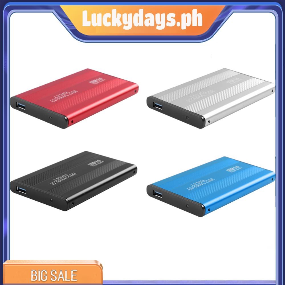 3TB USB 3.0 Hard Disk External Enclosure 2.5 inch SATA HDD SSD Mobile ...