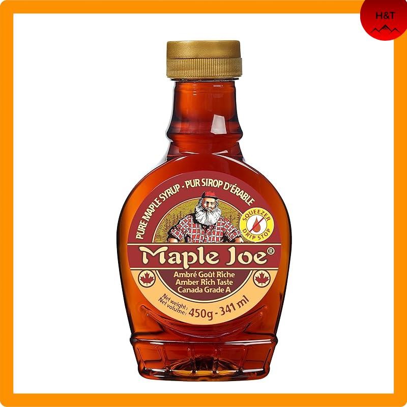 Maple Joe Maple Syrup Amber (Rich Taste) PET 450g | Shopee Philippines