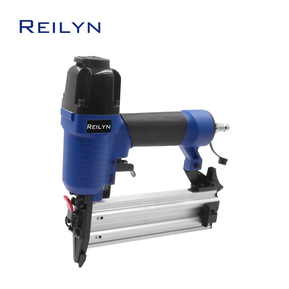 Pneumatic Straight Nail Gun F50 Air Powered Stapler Carpenter Nailer ...