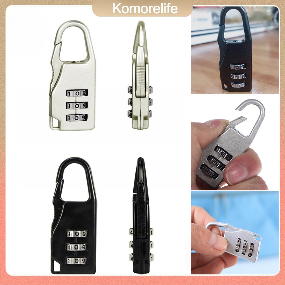 Dial Digits Code Number Password Combination Padlock Safety Travel ...