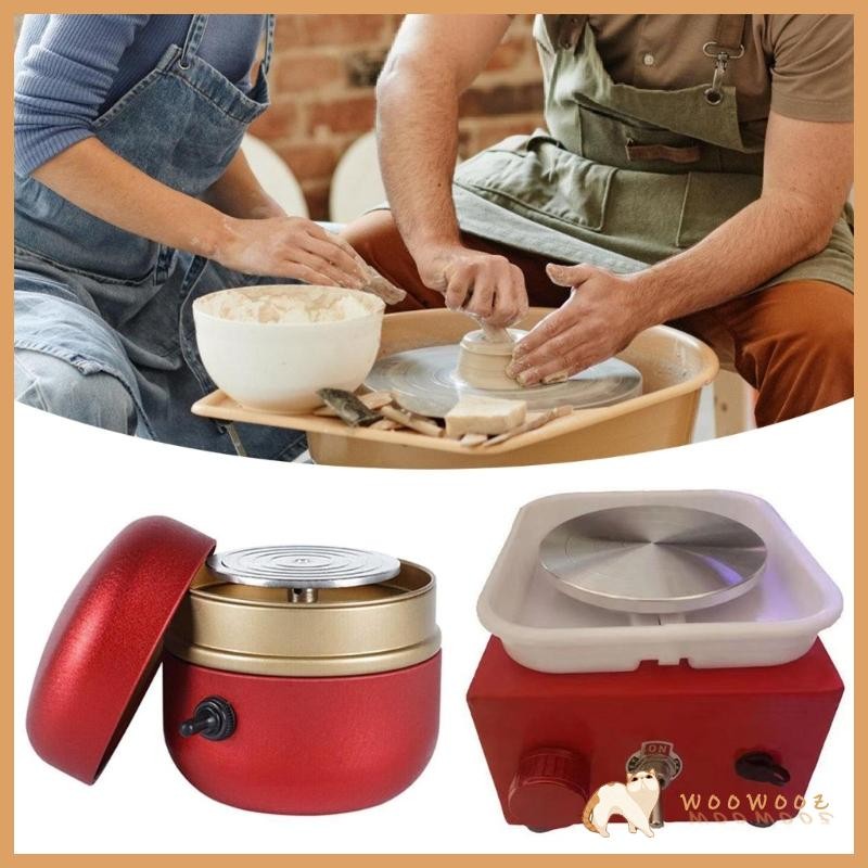 WOOW Electric Ceramic Wheel Electric Pottery Wheel Small Pottery Wheel ...