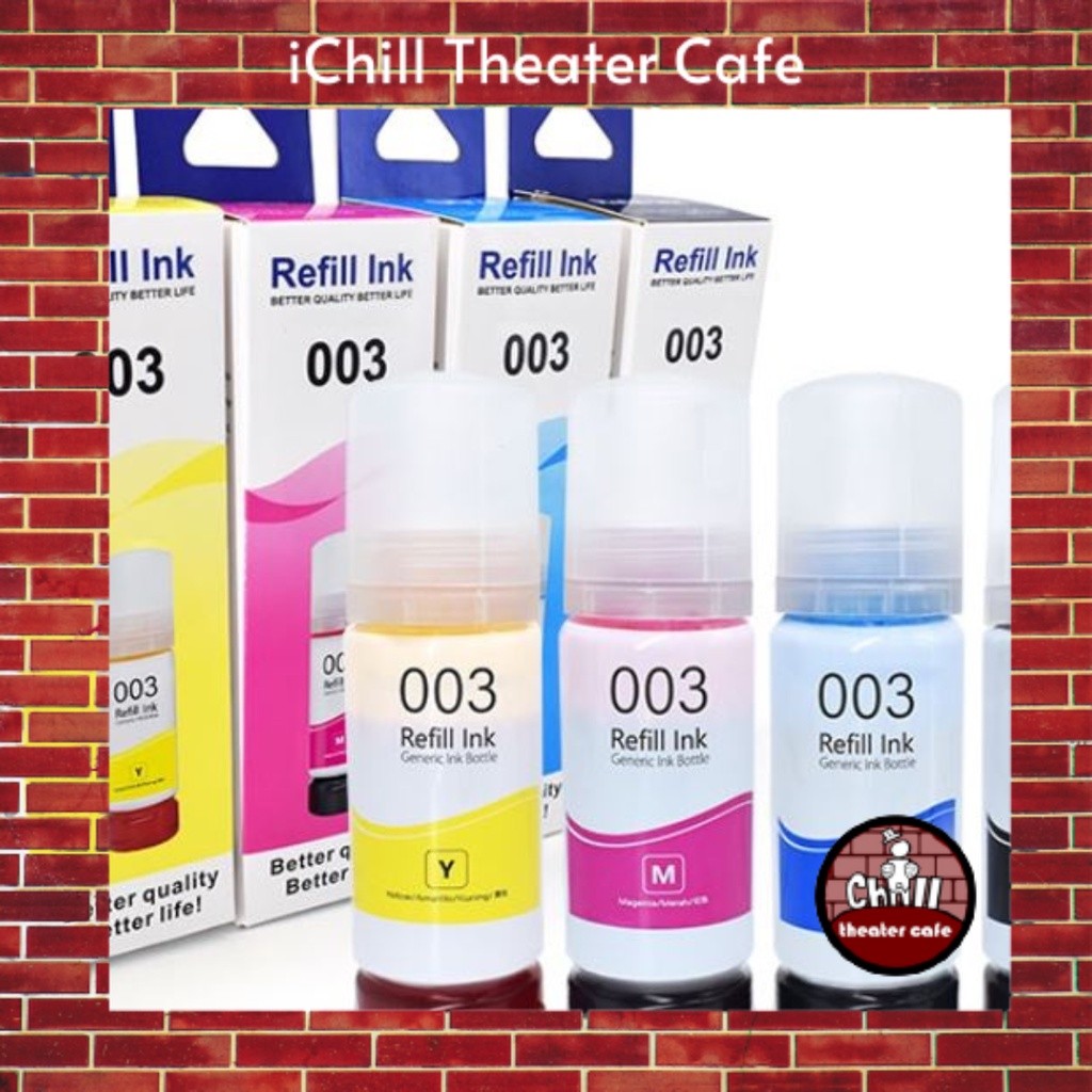 Epson 003 Ink Dye Refill (compatible) for Inkjet Printers - High ...