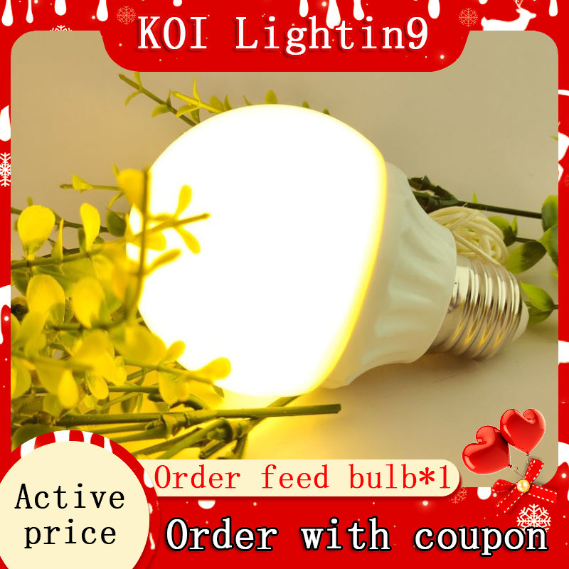 LED E27 5W Super Bright Energy Saving Bulb Daylight (White/Tricolor ...