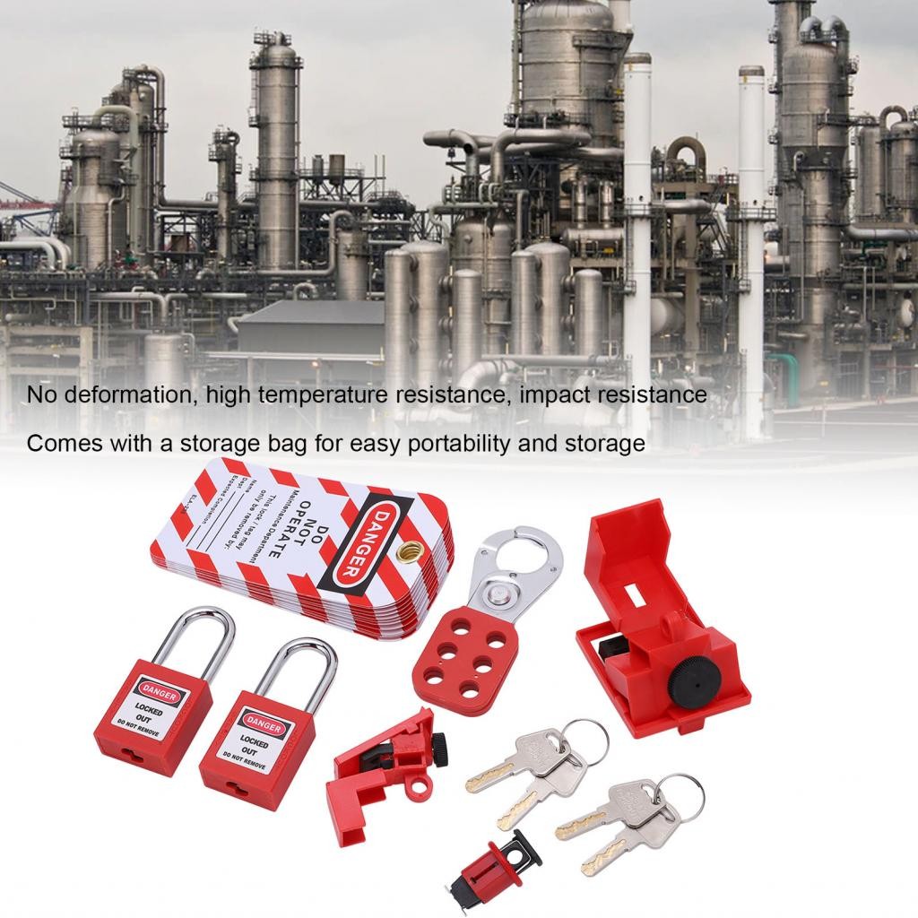 Haichao Electrical Lockout Tagout Kit Brass Cylinder High Strength ...