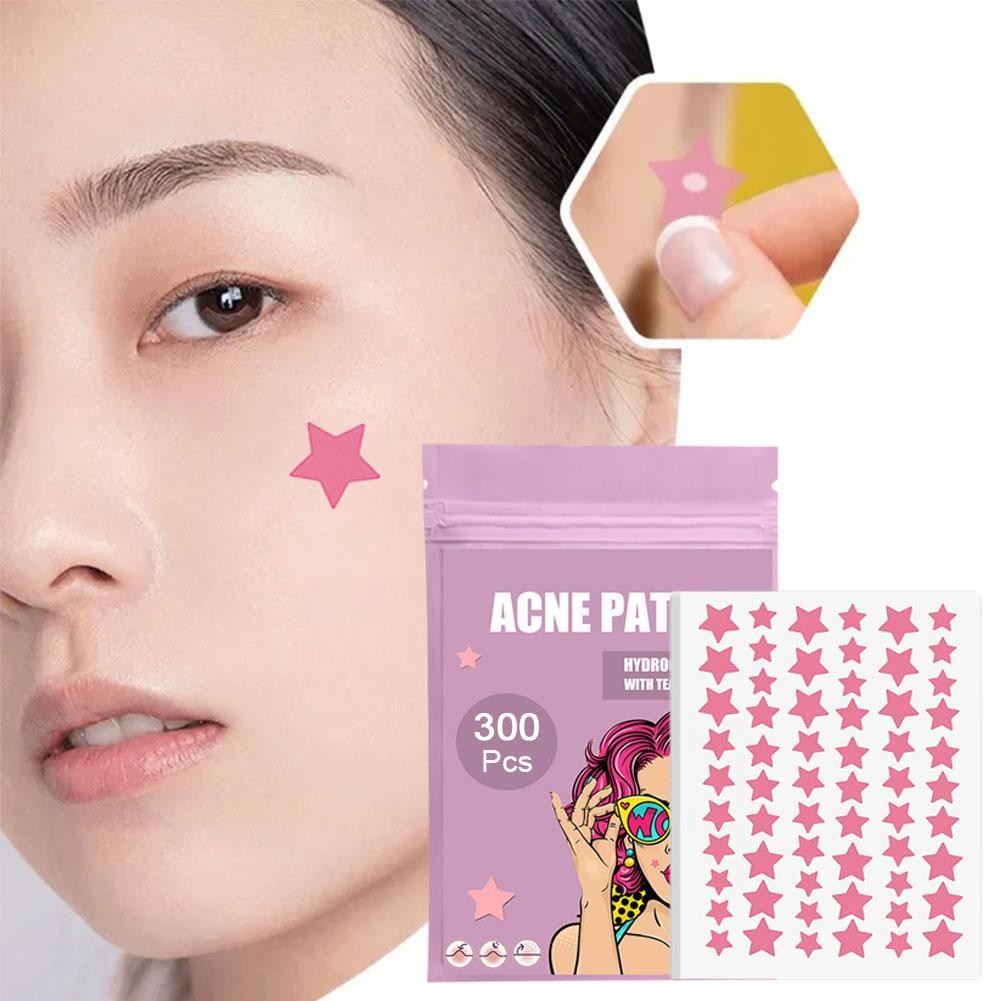Invisible Acne Pimple Patch Cute Star Shape Colorful Skin Acne Patch ...