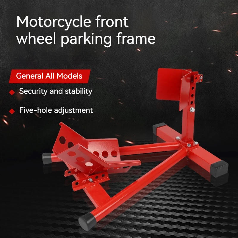 Motorcycle front wheel parking frame Maintenance frame Support lifting ...