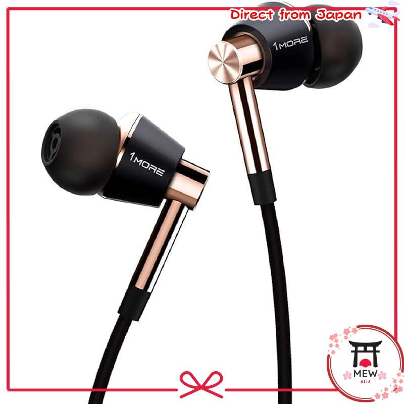 1MORE E1001 (Gold)1MORE Wired Earphones Hi-Res Compatible | Shopee Philippines