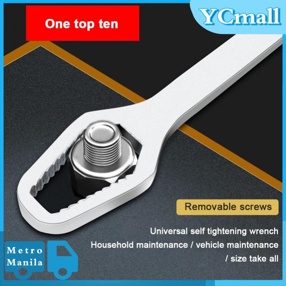 Ratchet Wrench Double Head Self-Tightening Ratchet Spanner Nut Torx ...