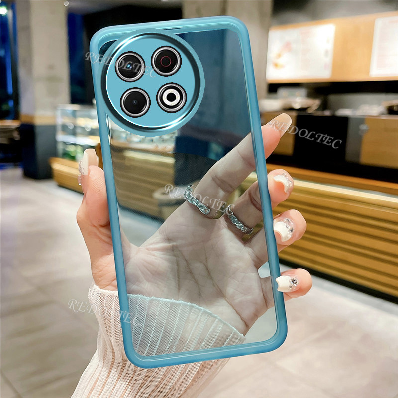 Case Tecno Spark 30 Pro 30Pro 4G 2024 New Pure Color Thin Transparent ...