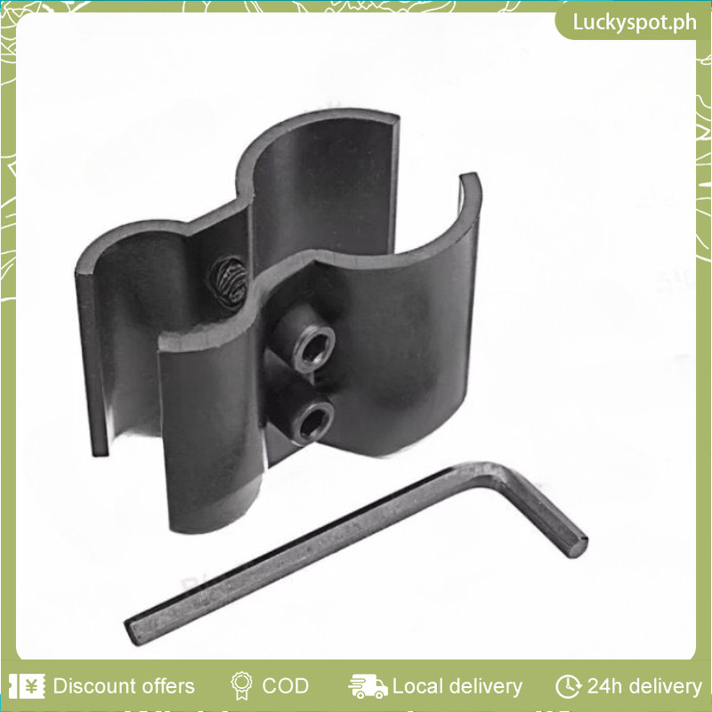 Flashlight Scope Tactical Dual Tube Ring Tube Installation Clamp Laser ...