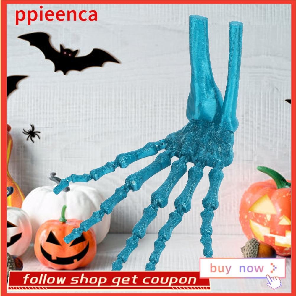 Ppieenca 3D Printed Skeleton Hand Scary Articulated Fingers Vivid ...