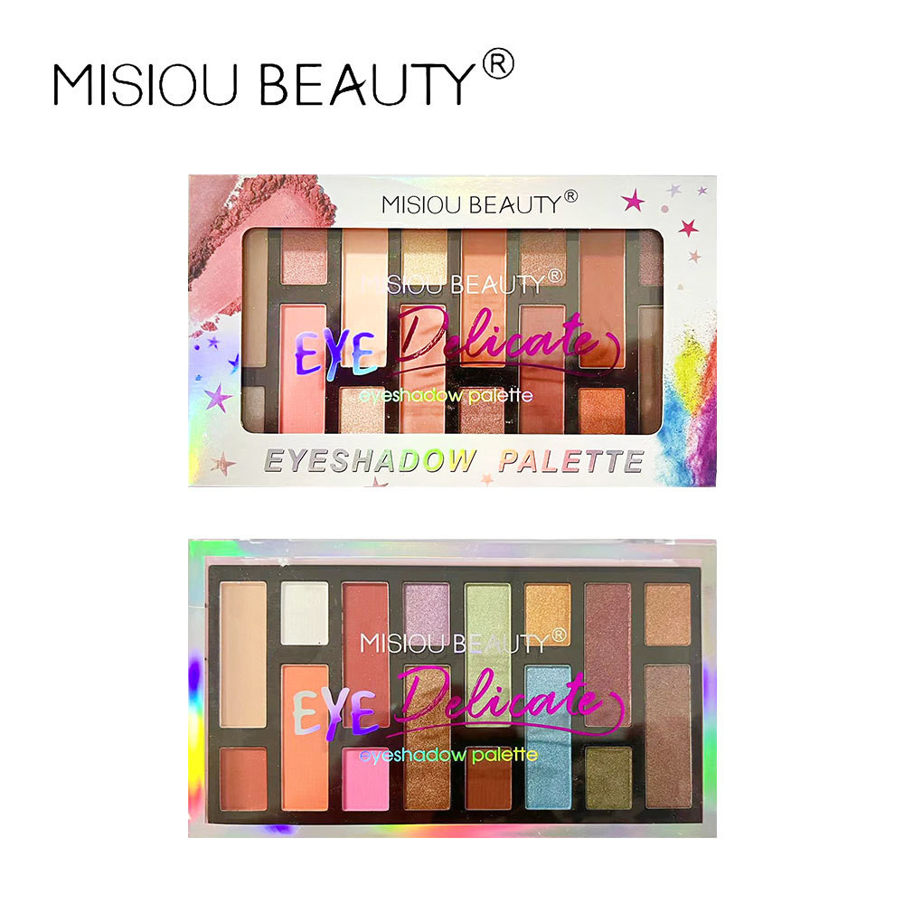 16-Color Eyeshadow Palette Authentic Product It features various colors ...