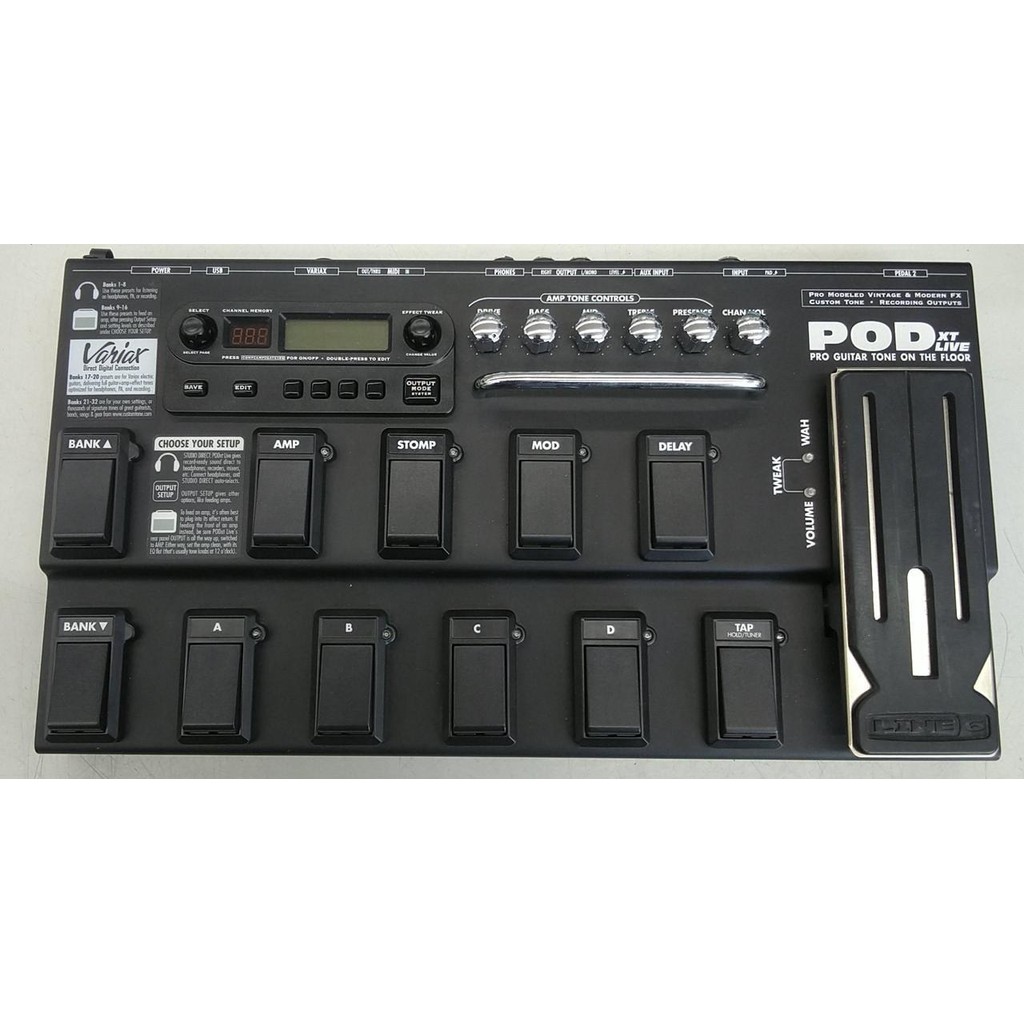 LINE6 POD X3 LIVE multi-effector 【direct from Japan】 | Shopee Philippines