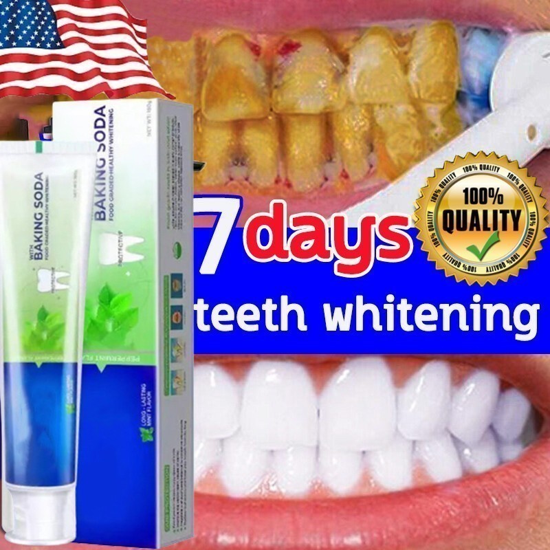 Soda Whitening 180g Toothpaste Peppermint Food Graded Healthy Family ...