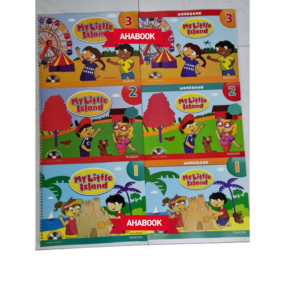 Aha - Book - My Little Island 1 2 3 - large format - Genuine | Shopee ...