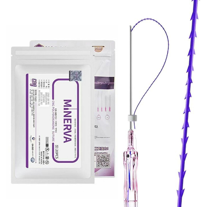 Minerva Fishbone Pdo Threads for Face lift - PDO Cog Threads Whole Body ...