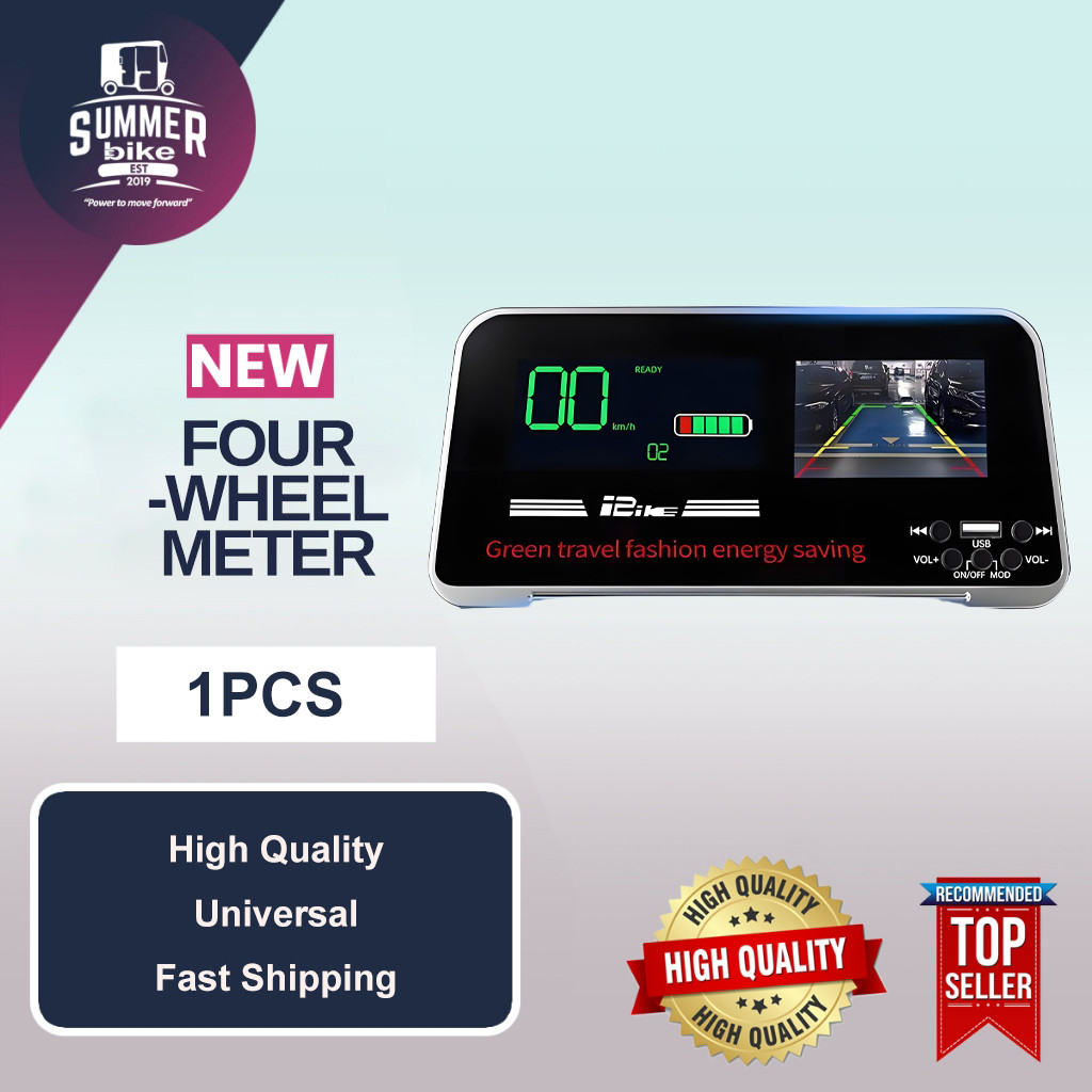 Universal 48V-72V LCD Digital Display Meter Control Panel With ...