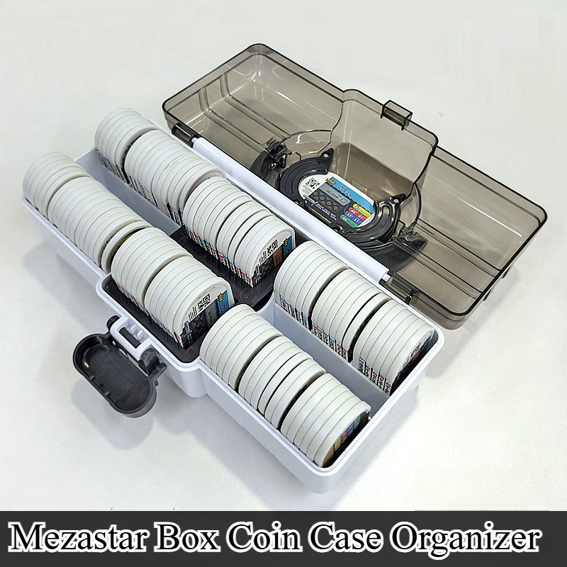 Portable 96pcs Pocket Monster Pokémon Mezastar Chips Storage Box ...