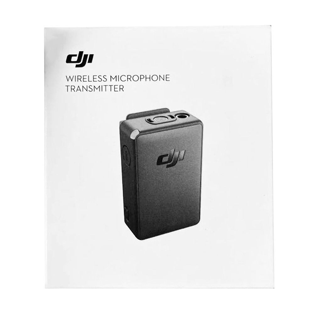 DJI Wireless Microphone Transmitter (Black) - for DJI Pocket 2 Do-It-All Handle, CP.OS.00000123. ...