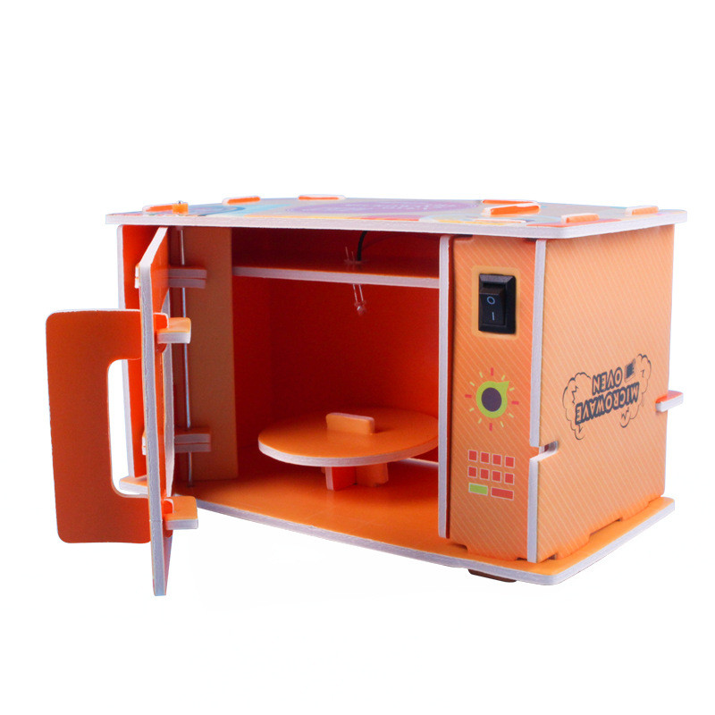 Fun Microwave Oven Model DIY diy Materials Science Experiments Children ...