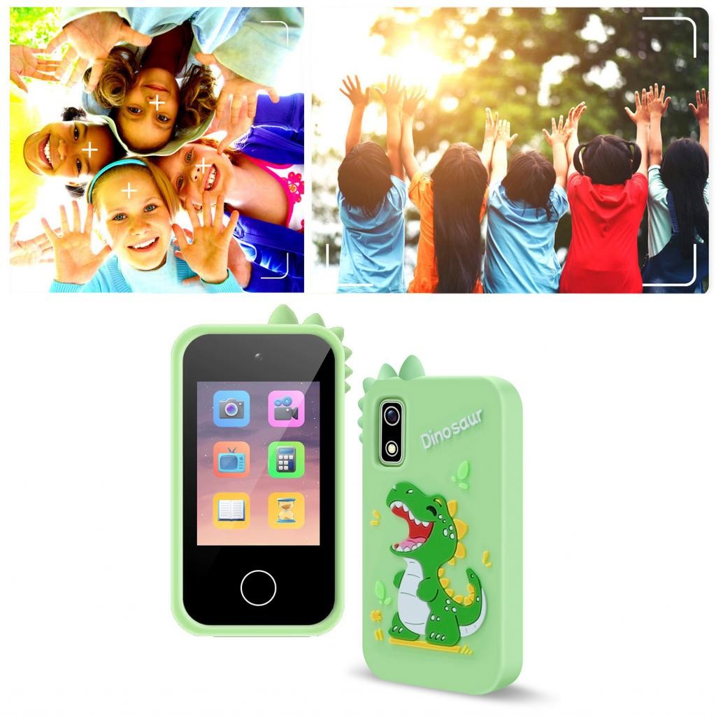 Dificuu 1080p Digital Camera Cute Dinosaur Shape Smart Phone Multiple ...