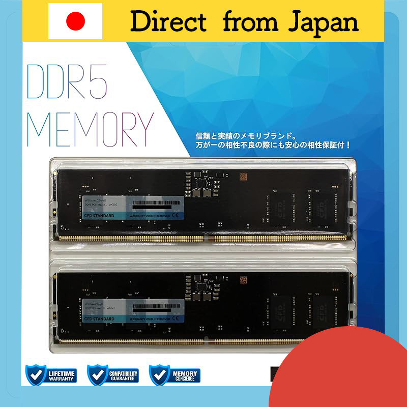 CFD Standard DDR5 Desktop Memory - 16GB (2x8GB) / 32GB (2x16GB) / 64GB ...