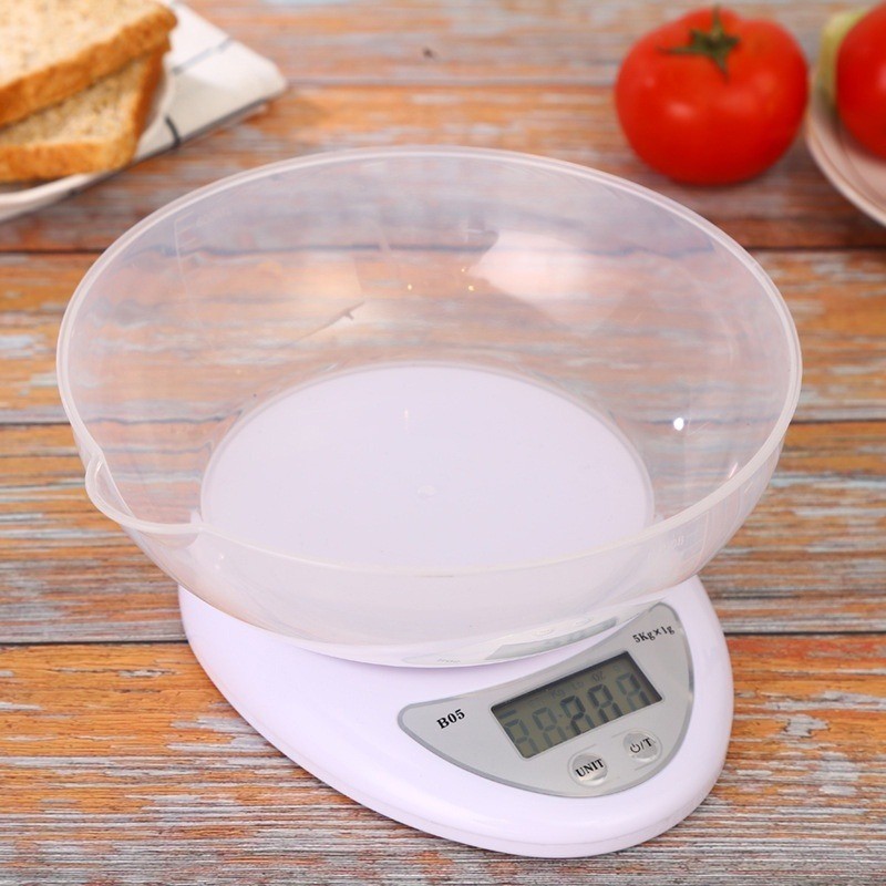 Small Digital Weighing Scale Kitchen Food Weighing Scale With Container ...