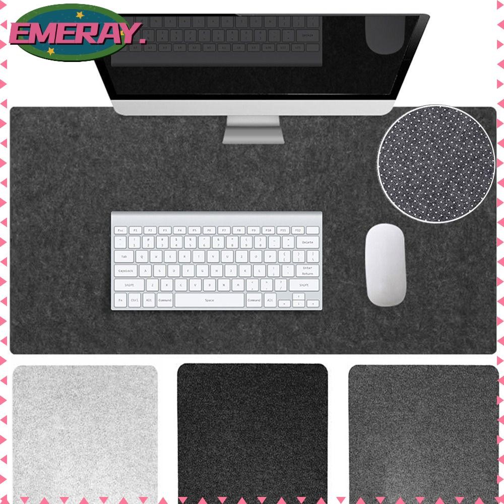 EMERAY Wool Felt Mouse Pad, Large Size Gaming Accessories Keyboard Mice ...