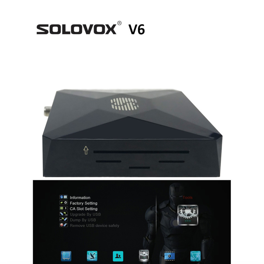 ~SOLOVOX SV6 Mini HD DVB S2 Satellite TV Receiver Support wifi CCAMD CA ...