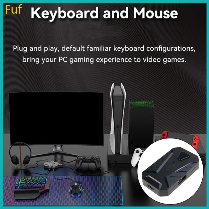 Fuf Mouse Adapter Gamepad Mobile Controller Gaming Keyboard Mouse ...
