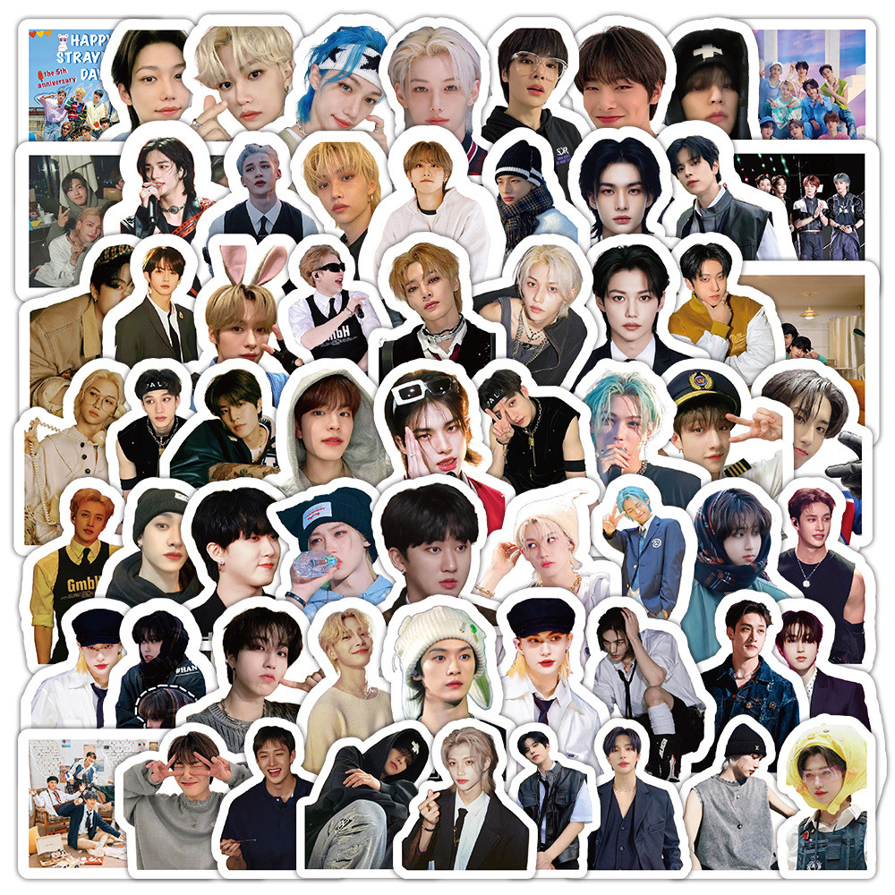 103PCS KPOP Boy Band Stray Kids Graffiti Stickers For Luggage Phone ...