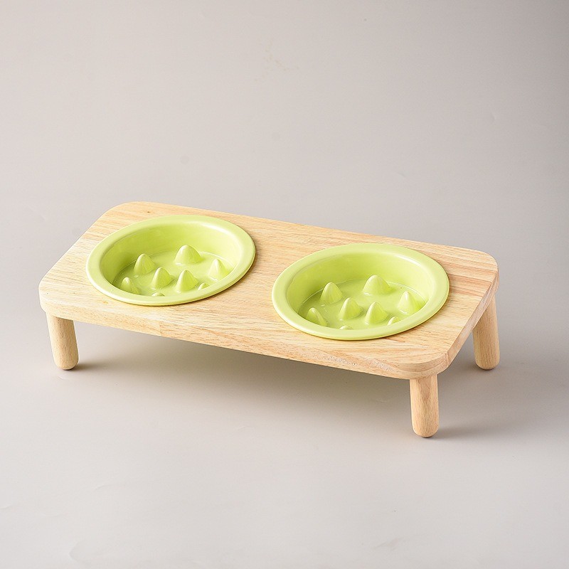 Ceramic Pet Slow Food Bowl Plate Cervical Protection Cat Bowl Cat ...