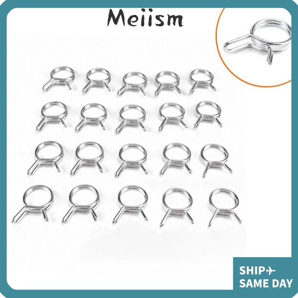 MEIISM 10Pcs/set Pipe Clips, Assortment Kit Sealing Hose Clamp ...