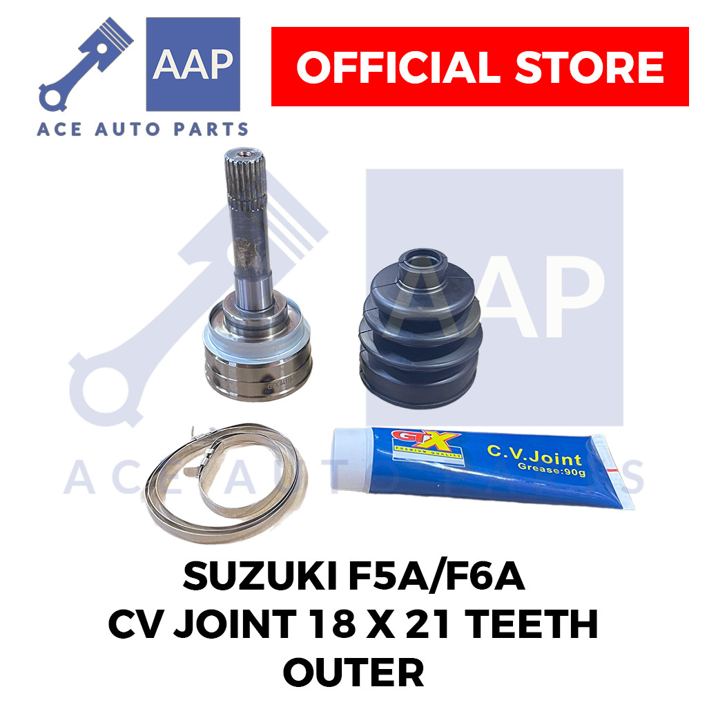 Suzuki F5A/F6A CV Joint/Velocity 18 X 21 Teeth Outer | Shopee Philippines