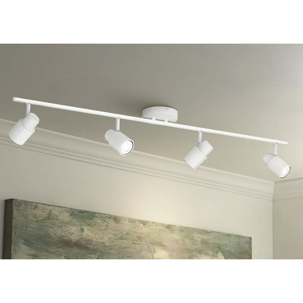 FSL CEILING SPOTLIGHT WHITE LED TRACK LIGHT STUDIO INDOOR | Shopee ...