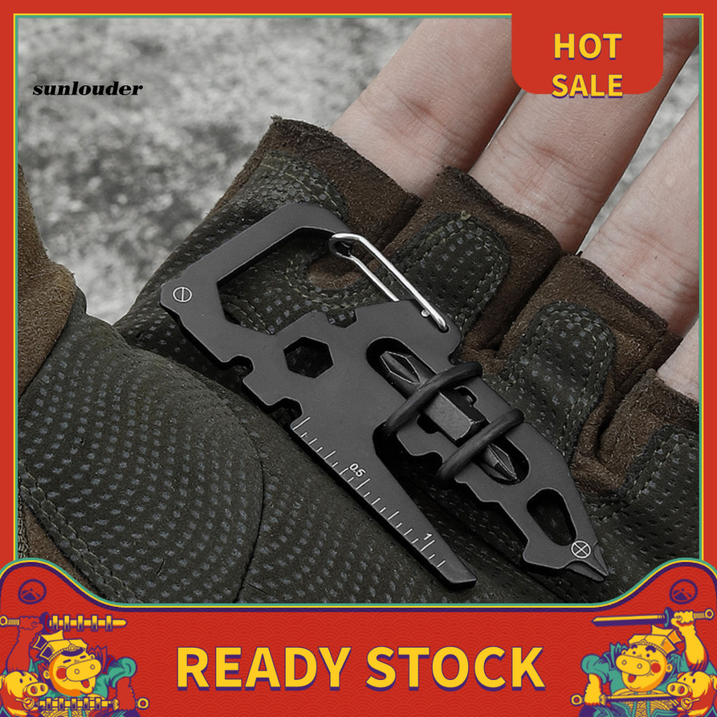 SL Lightweight Multitool Key Father's Day Gift Metric Ruler Screwdriver ...